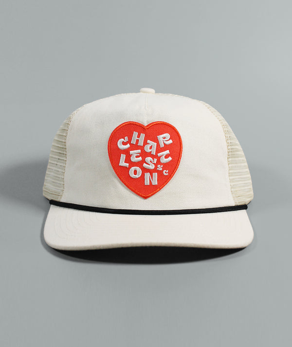 I Heart Charleston Rope Hat – Deluxe Special